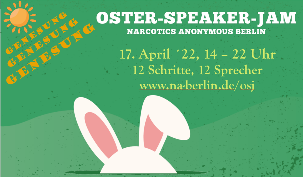 Oster-Speaker-Jam - Narcotics Anonymous Berlin